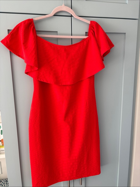 Frank Lyman Design | Dresses | Frank Lyman Design Red Offshoulder ...